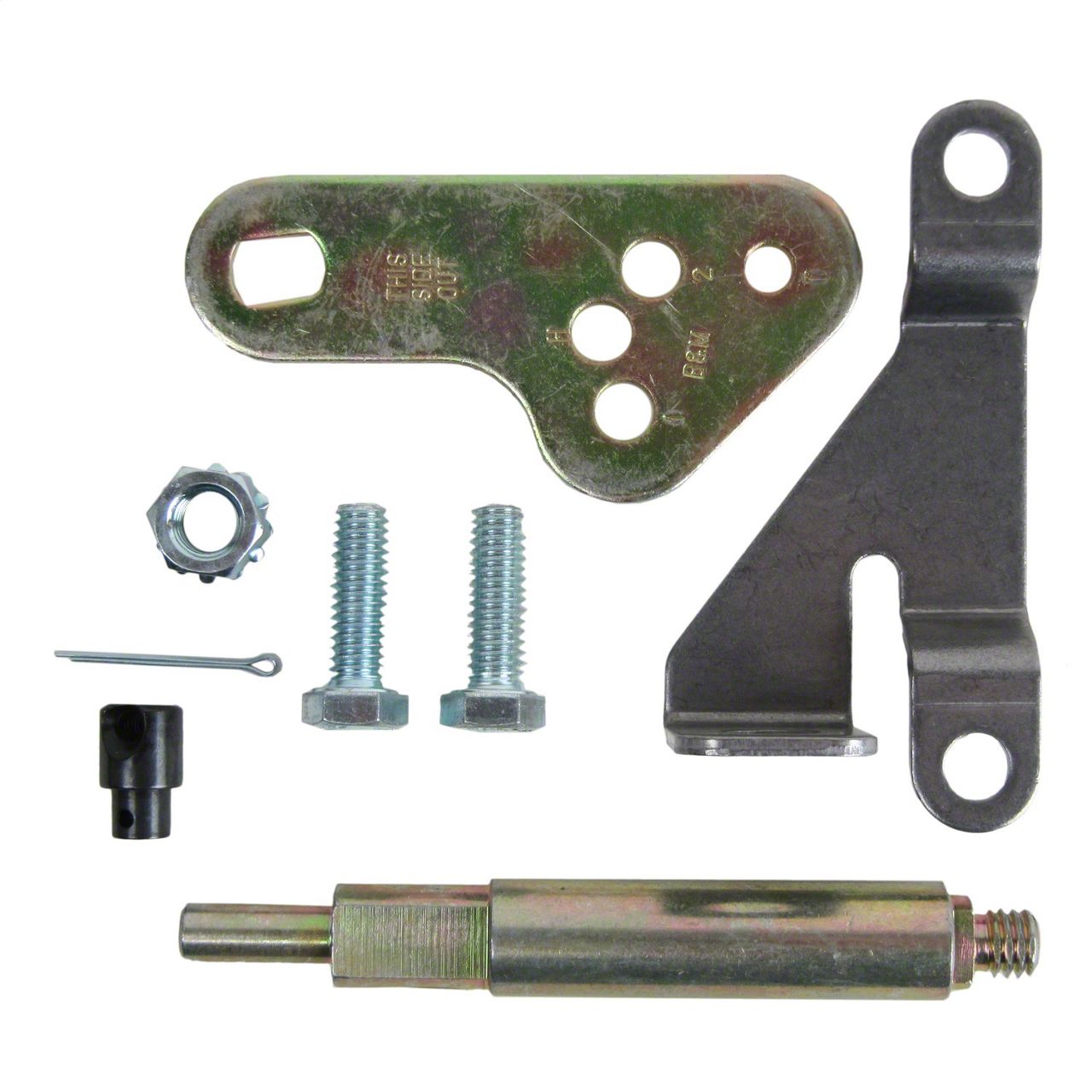 B&M Throtl Automatic Transmission Shift Bracket/Lever Kit - 70497 70497
