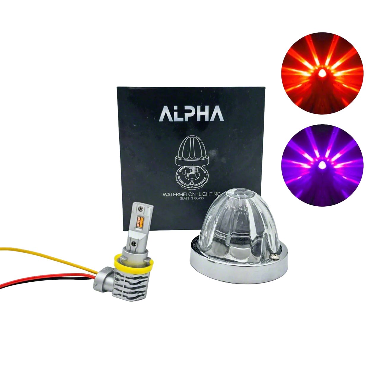 BTS Lighting Throtl Alpha Series Glass is Class Dual-Color LED Star ...