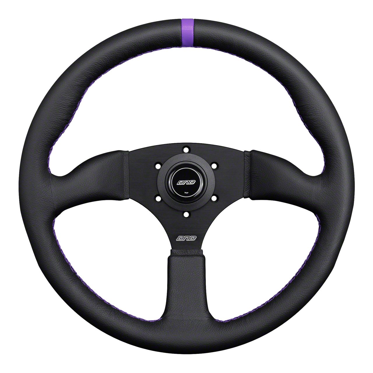 DND Performance Interior Throtl Leather Touring Steering Wheel; 350mm ...
