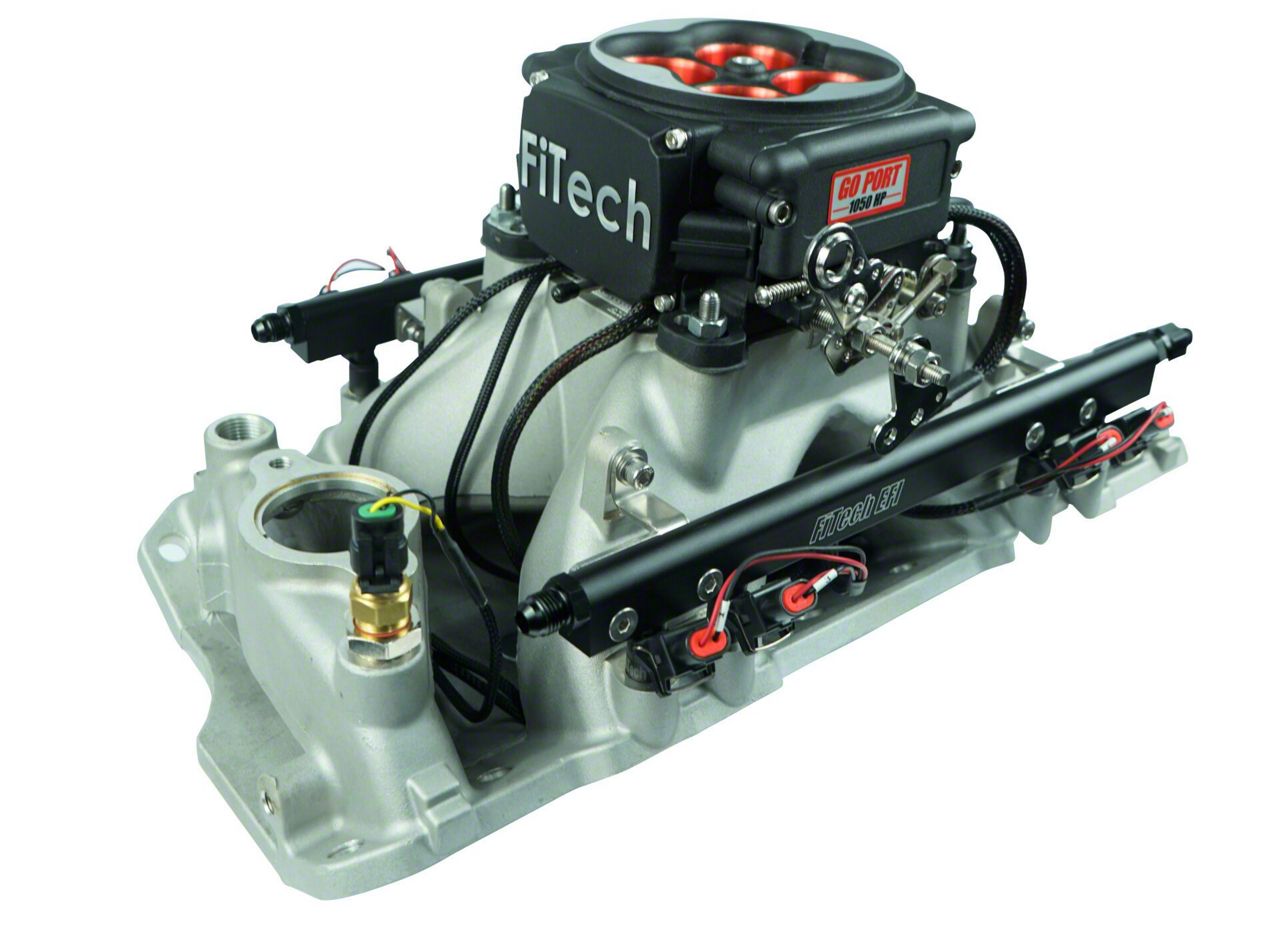 FiTech Fuel Injection Throtl Go Port 200-550 HP Chevy Small Block ...