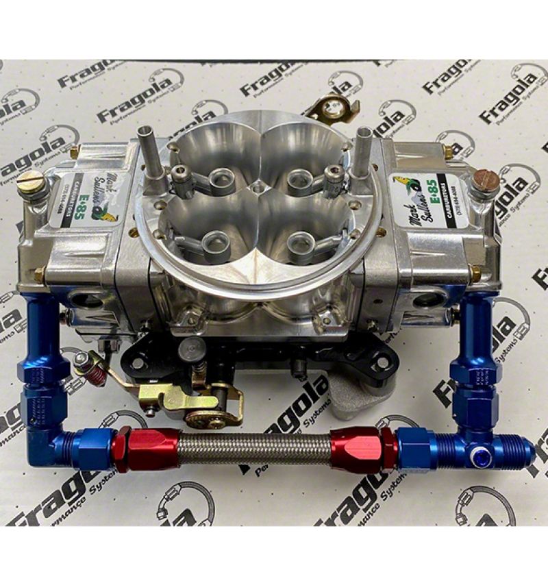 Fragola Performance Systems Throtl 9/16-24 Dual Inlet Demon -6AN Fuel ...