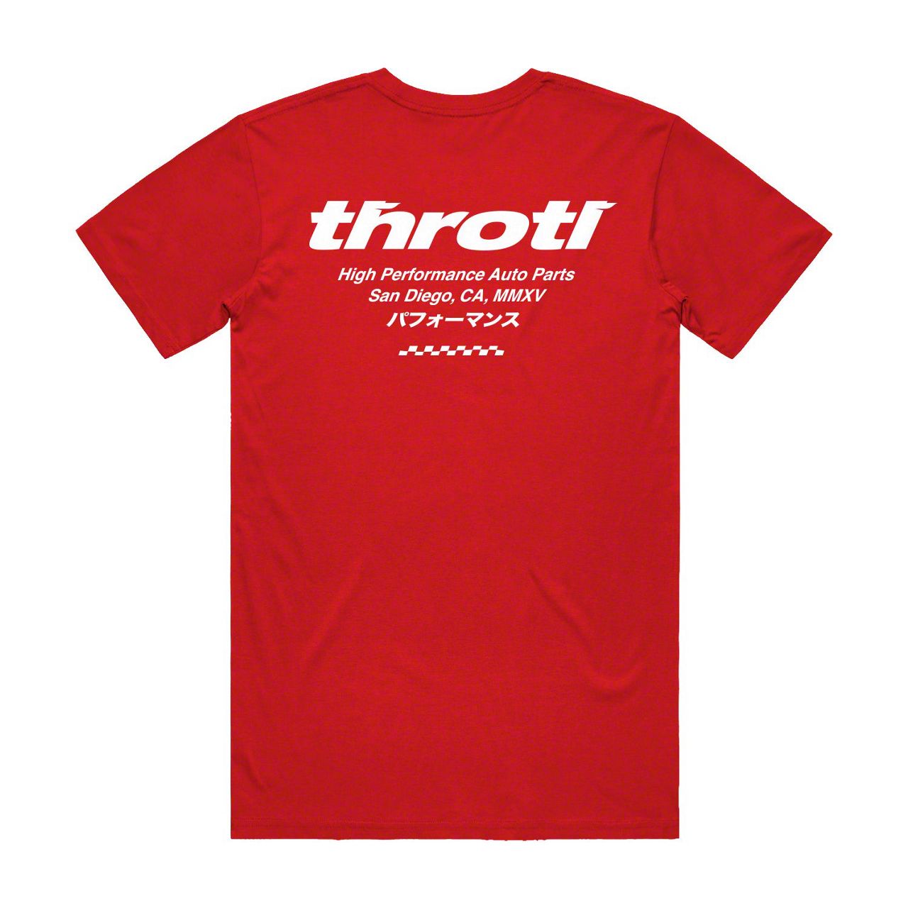 Throtl Throtl Supply T-Shirt; Red TL-515857
