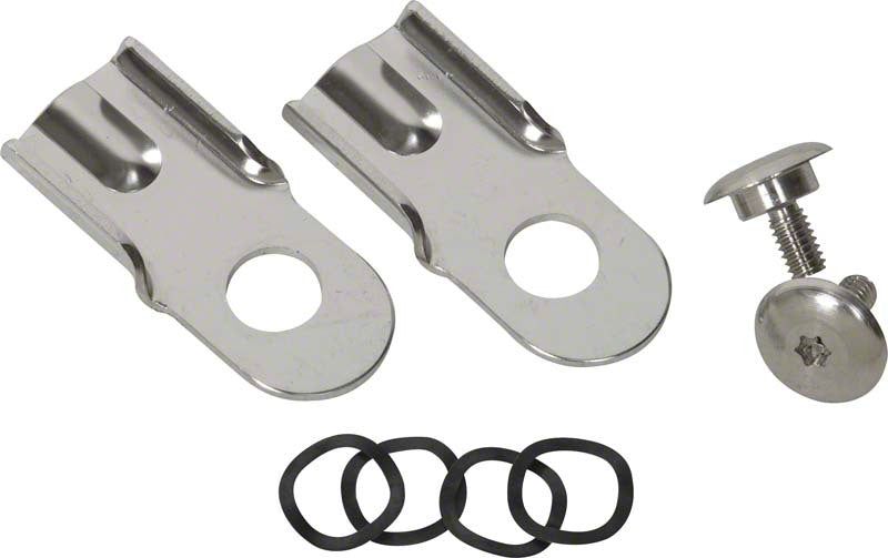 Throtl 76-86 Jeep CJ8/CJ8 Tailgate Latch Pair CJ7/CJ8 - Polished - 30564
