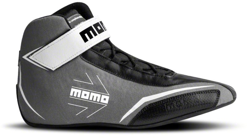 MOMO USA Throtl Corsa Lite Shoes 45 FIA 8856/2018 -Grey SCACOLGRE45F