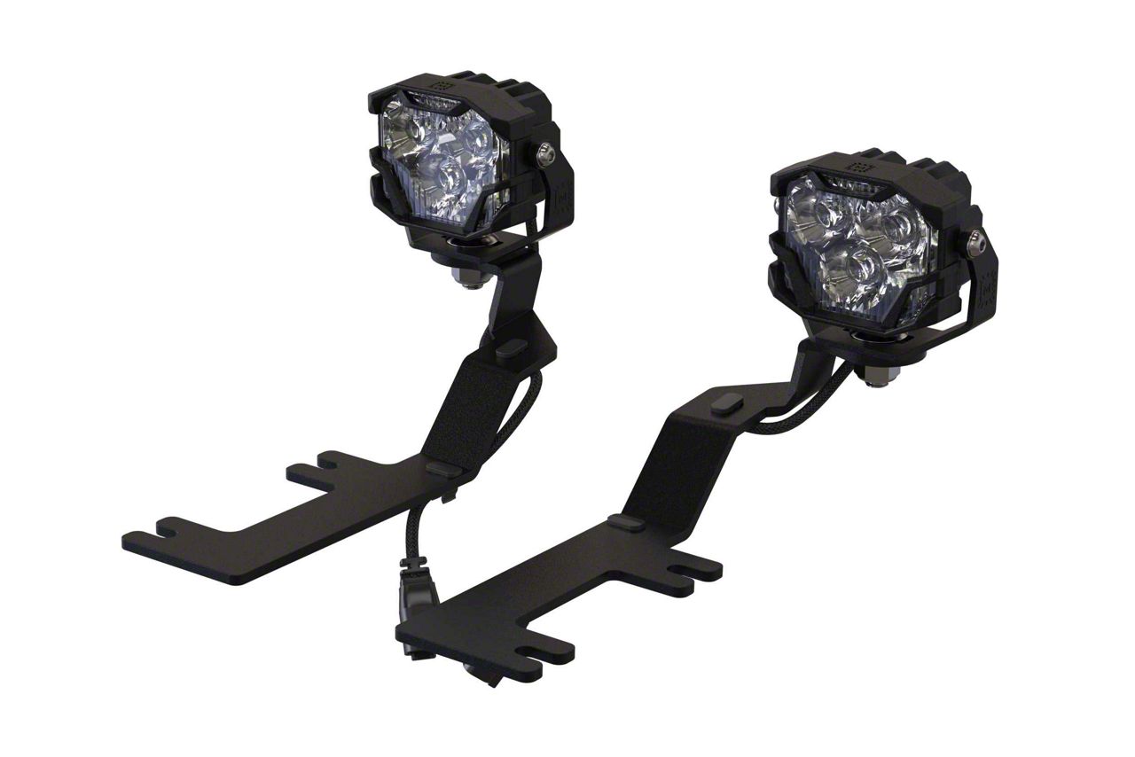 Morimoto Throtl 4Banger A-Pillar Kit: 14-18 Sierra 1500 - 4B-PLR-KIT ...