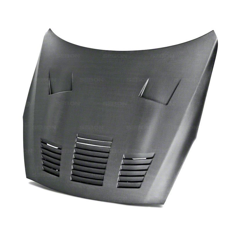 Seibon Carbon Throtl 09-10 Nissan GTR R35 GT-Dry Carbon Fiber Hood ...