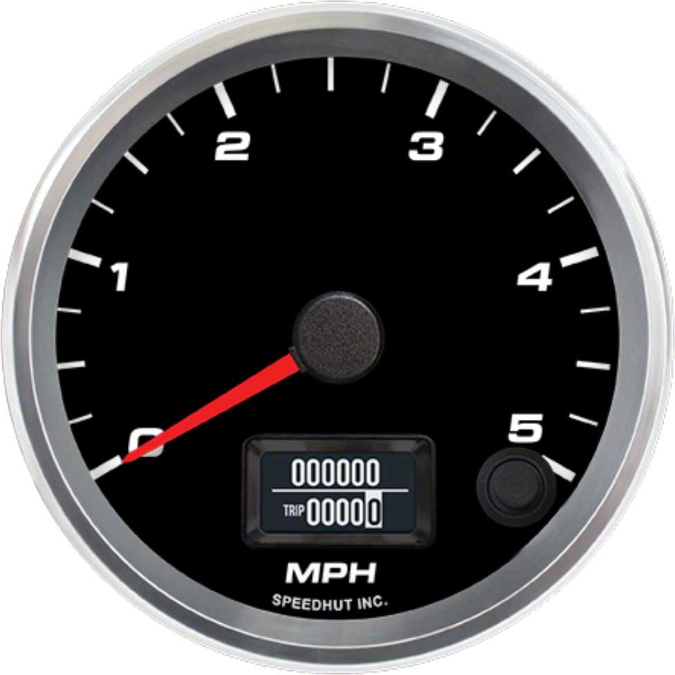 Speedhut Throtl Revolution Series 3-3/8-Inch GPS Speedometer; 5 MPH R3 ...