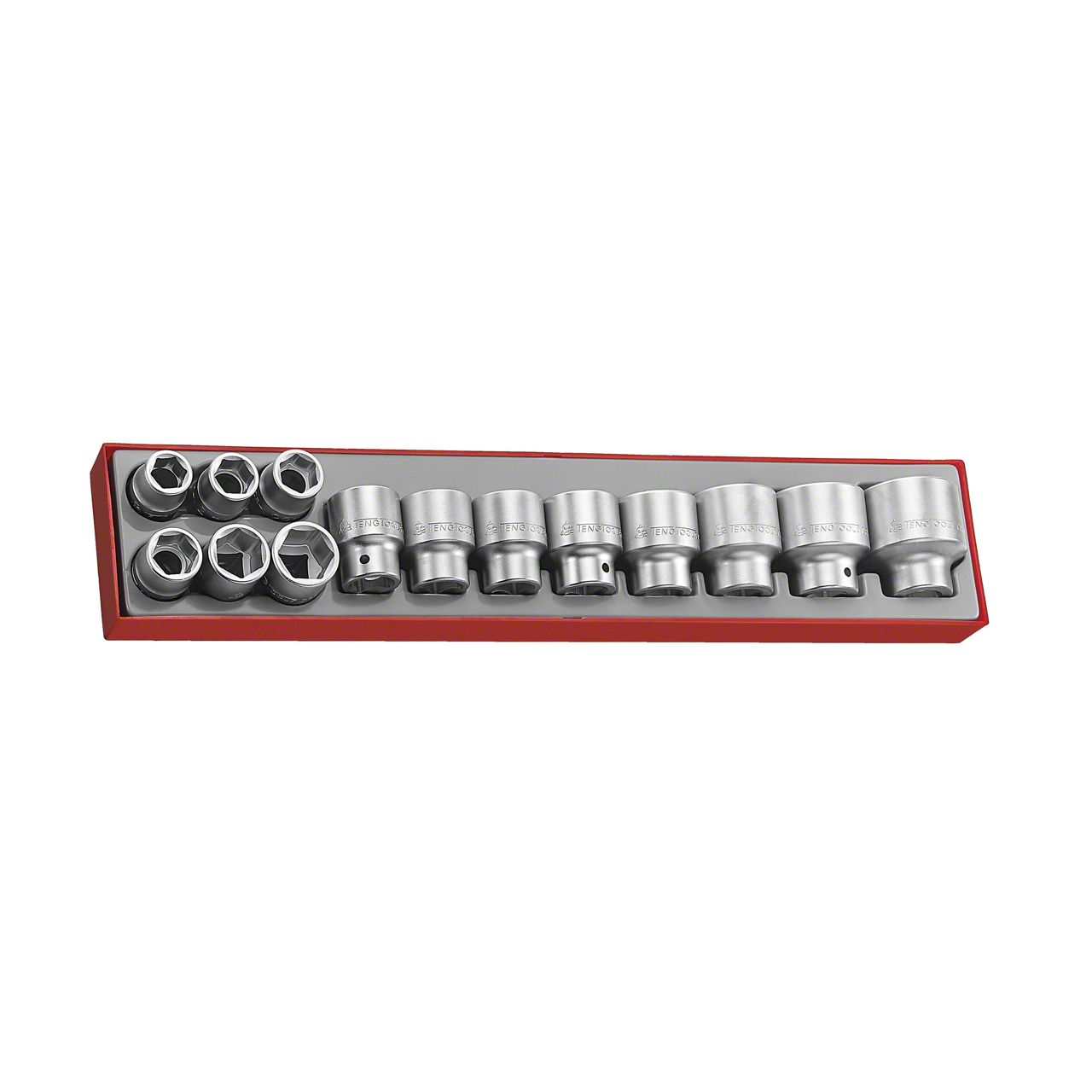 Teng Tools Throtl 3/4-Inch Drive Metric 6-Point Regular/Shallow Socket ...