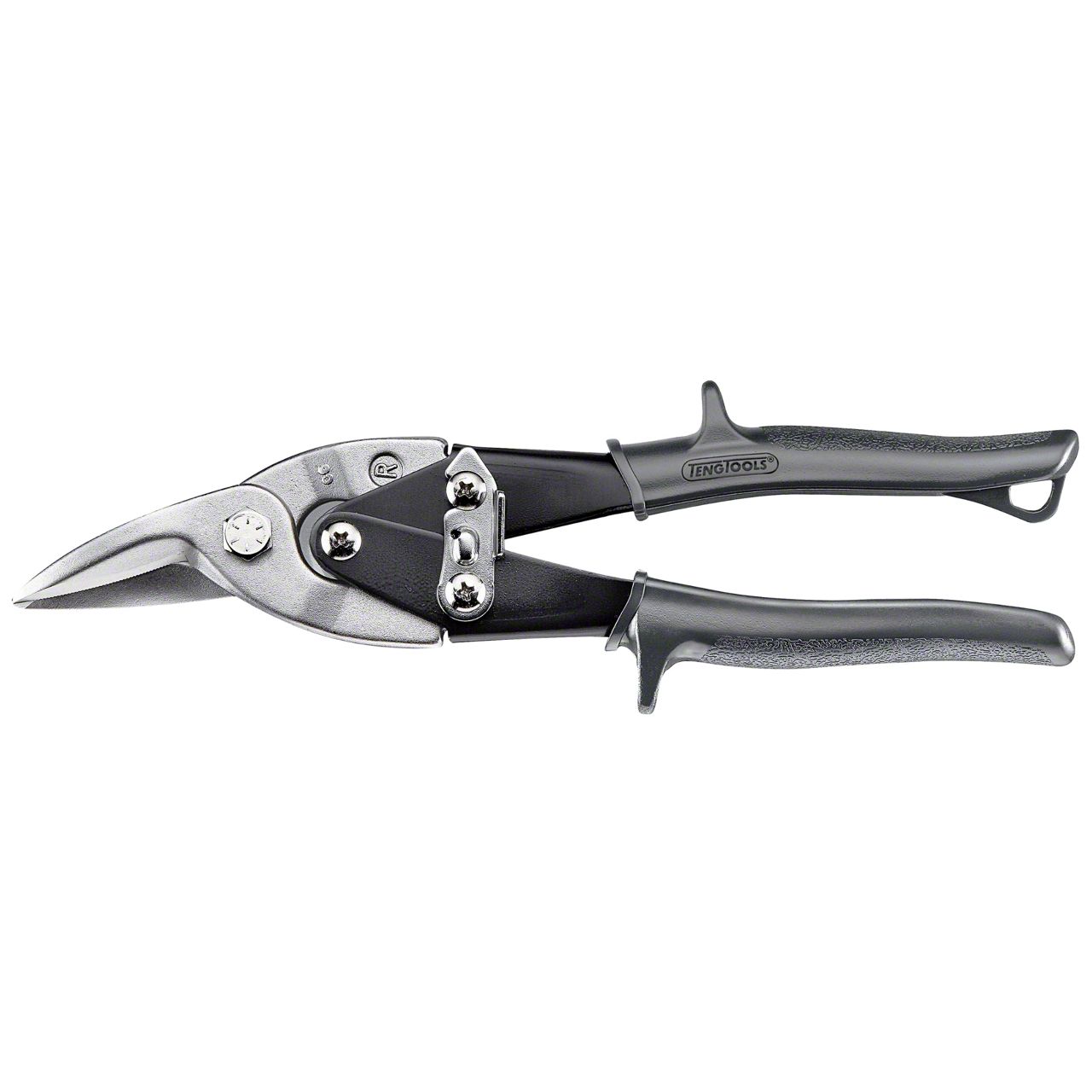 Teng Tools Throtl Aviation Straight/Right Tin Snip High Leverage Pliers ...