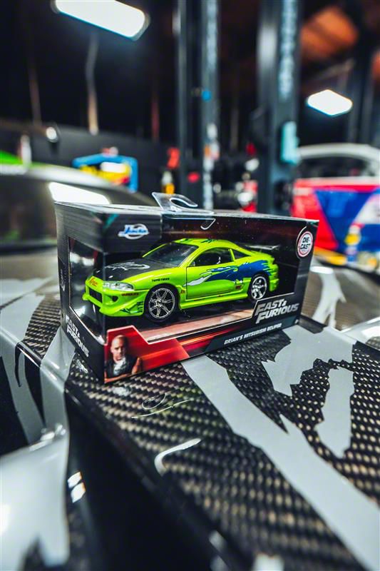 Throtl Throtl Signed 1/32th Scale Eclipse Diecast Model throtleclipse2