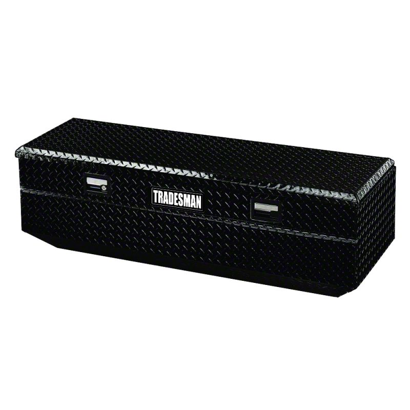 Tradesman Throtl Aluminum Flush Mount Truck Tool Box Full/Wide 36in ...