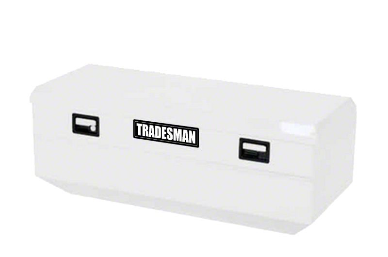Tradesman Throtl Steel Flush Mount Truck Tool Box 60in. - White - 86460 ...