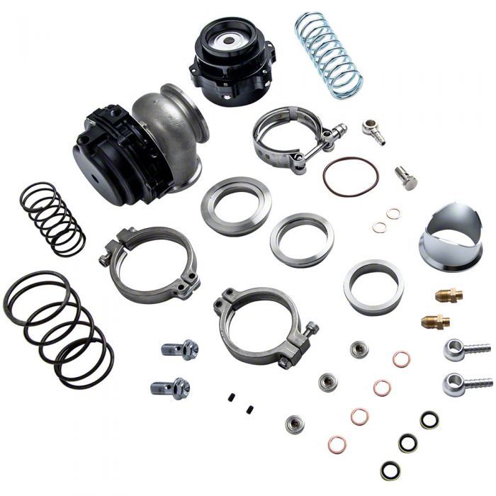 Throtl 50mm Blow Off Valve with 44mm V-Band External Turbo Wastegate ...