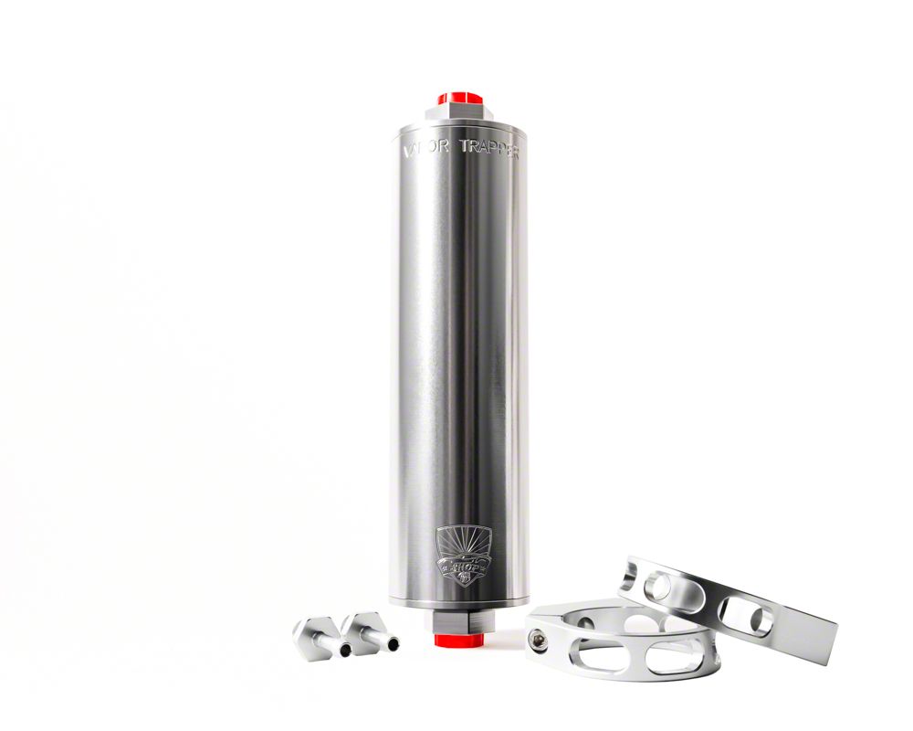 Vapor Trapper Throtl 8-Inch Canister Premium Install Package with Black ...