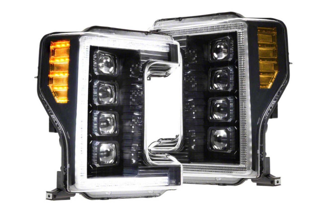 Morimoto Throtl XB LED Headlights: Ford Super Duty 17-19 Pair / ASM ...